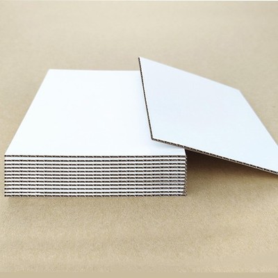 One-side White Corrugated Cardboard Sheets 12 pack 12x12" 1/8" thick | eBay