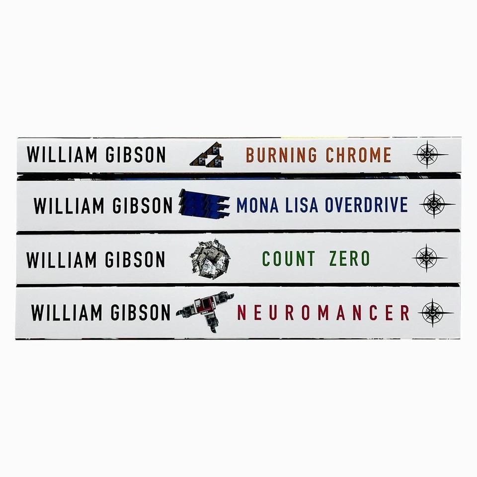 Neuromancer Trilogy Collection 4 Books Set by William Gibson Count Zero ...