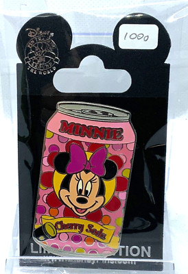 2007 Disney MINNIE MOUSE Cherry Soda Can Spotlight Pin LE 1000 | eBay