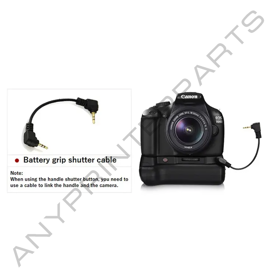 Vertical Battery Grip for Canon EOS 2000D 1500D 1100D 1200D 1300D T3 T5 ...