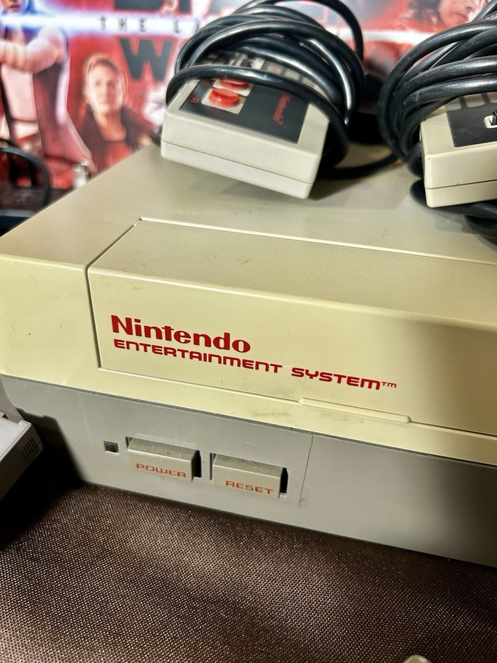 ORIGINAL Nintendo Entertainment System Video Game Bundle NES Console | eBay