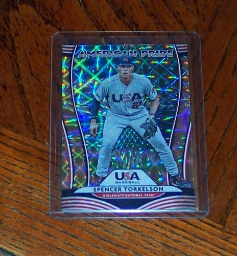 Spencer Torkelson Alex Bregman /999 2020 Donruss American Pride USA ...