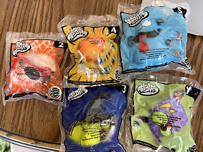 Burger King - 1999 Halloween Silly Slammers - Set of 5 Sealed | eBay