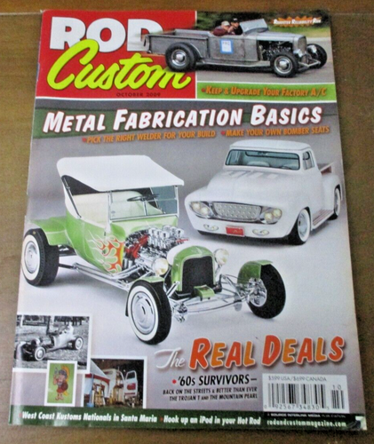 Vintage Rod & Custom Magazine Book October 2009 Metal Fabrication ...