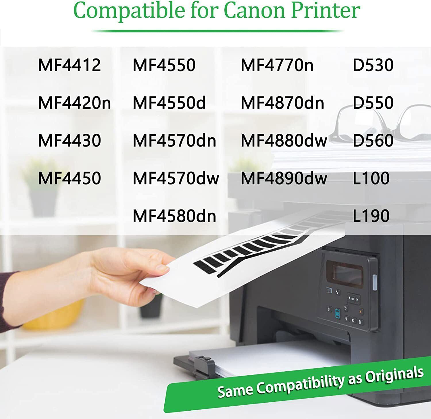 5PK Greencycle CRG128 Toner Cartridge for Canon ImageCLASS D530 D550 ...