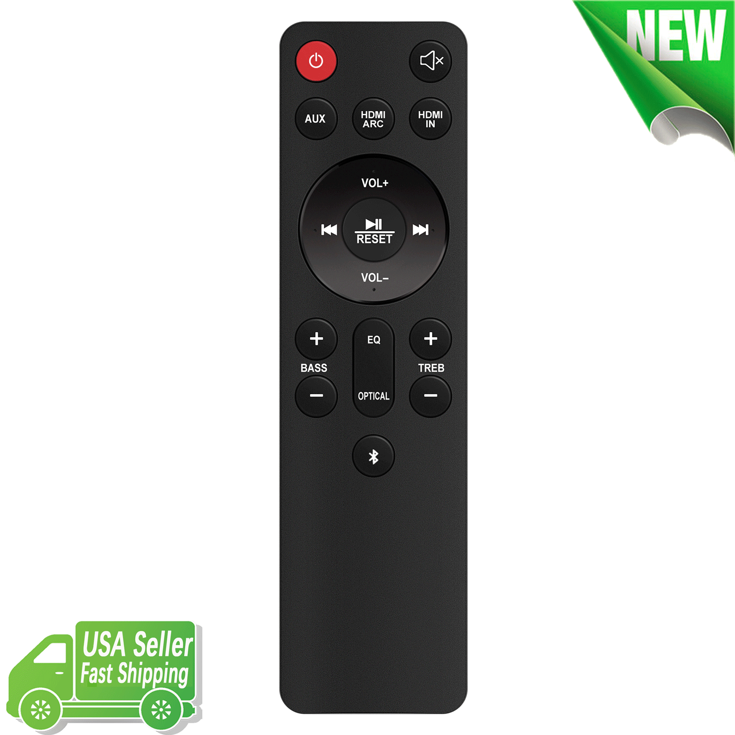 New 100008866 100015717 100027812 Replaced Remote Control for ONN Sound ...