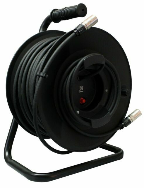 *100' Digital UTP Tactical Snake Duracat Cat6e (cat5) Cable W/ Reel ...