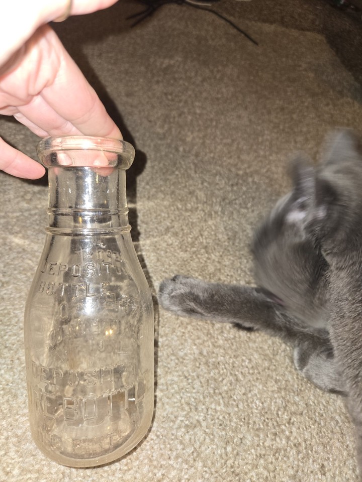 Vintage NY NYC Tri-boro Milk Bottle Pint | eBay
