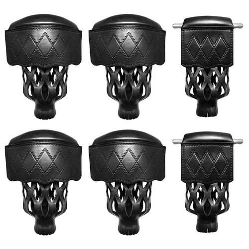 Billiard Pool Table Pockets Heavy Duty PU Leather Billiard Pockets Set ...