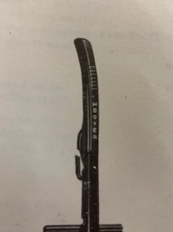 Vintage Hoover Commercial 912,Senior 262/160/960 Black Rubber Handle ...