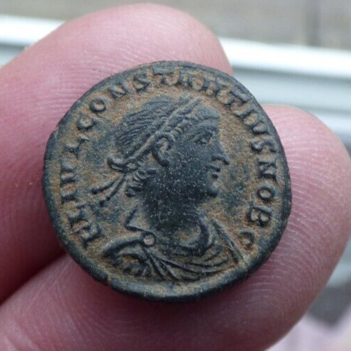 Superb, Uncleaned, Desert Patina "CONSTANTIUS" - 2 Standing Soldiers | eBay