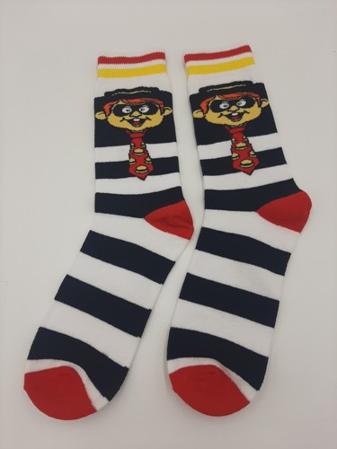 McDonald's Australia Hamburglar Socks Adult Size McHappy Day 2023 New ...