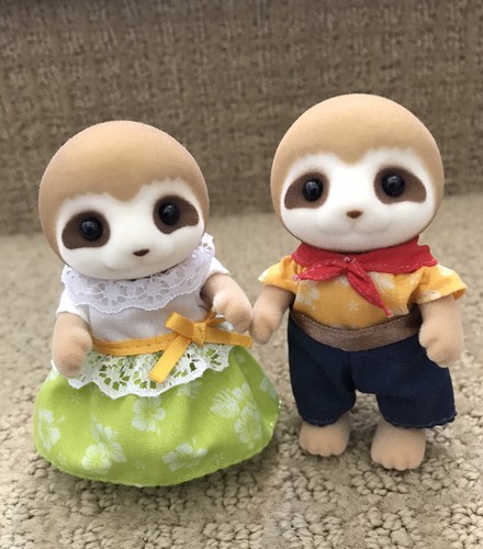 Sylvanian Families / Calico Critters Sloth Mother & Father | eBay