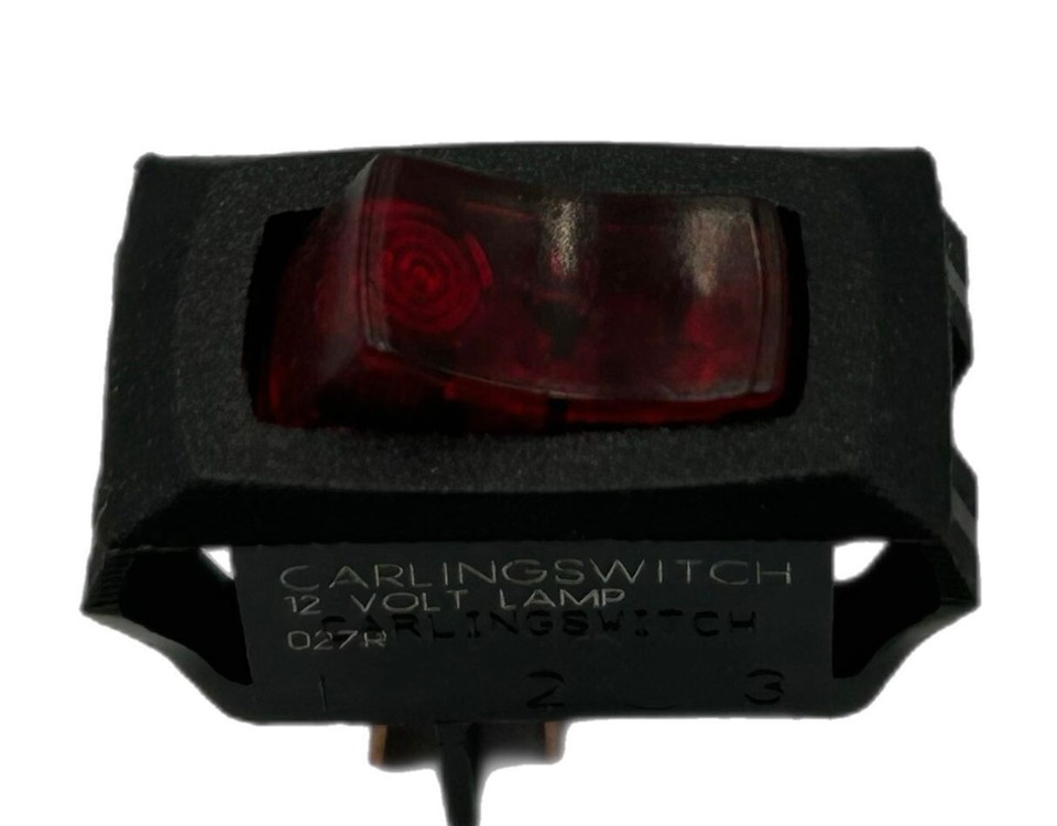 Red On / Off Boat Marine RV Rocker Switch 12V Dash Panel | eBay
