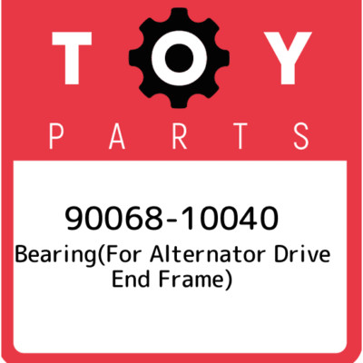 90068-10040 Toyota Bearing(for alternator drive end frame) 9006810040 ...