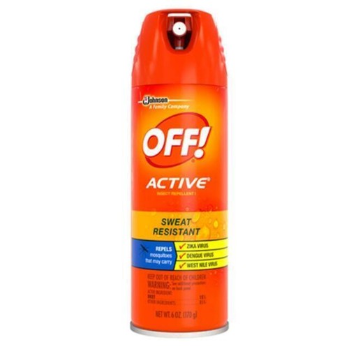 Johnson OFF! Active Insect Repellent Aerosol Spray - 6 oz for sale ...