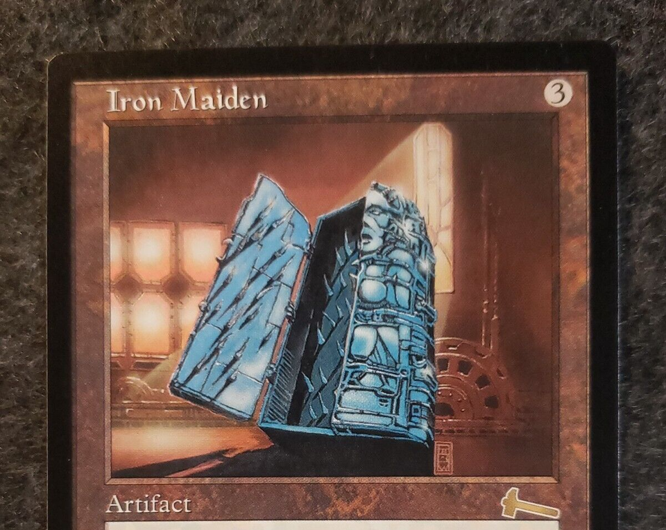 Iron Maiden [Urza's Legacy] MTG #127 NEVER PLAYED MINT (DS3D1C8) | eBay