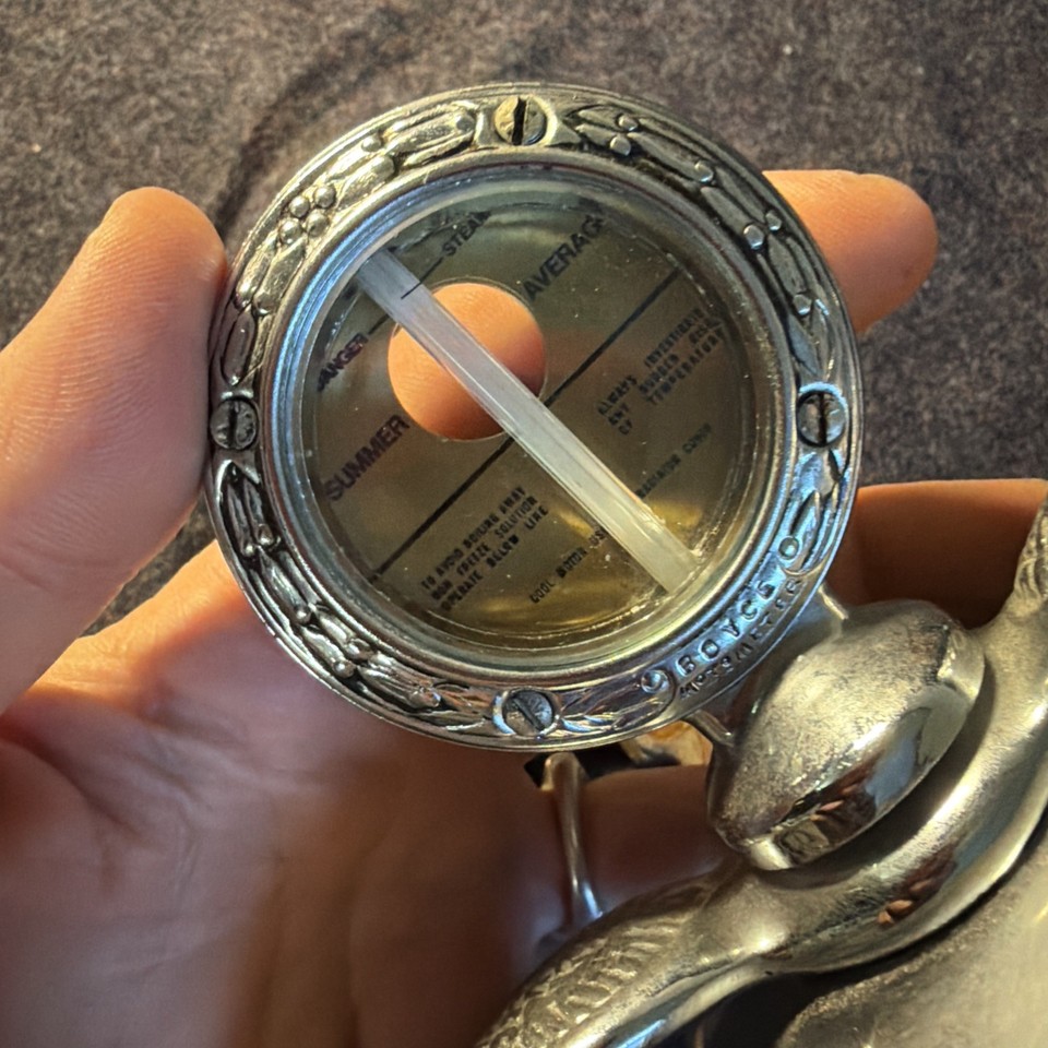 1930-1931 FORD MODEL A RADIATOR CAP/HOOD ORNAMENT WITH WINGS AND ...