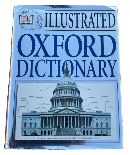 1998 DK ILLUSTRATED OXFORD DICTIONARY HARDCOVER REFERENCE BOOK 1008 ...