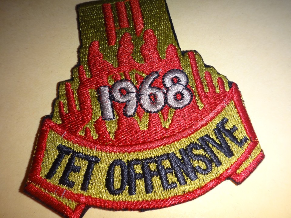Vietnam War Year 1968 TET OFFENSIVE Patch | eBay