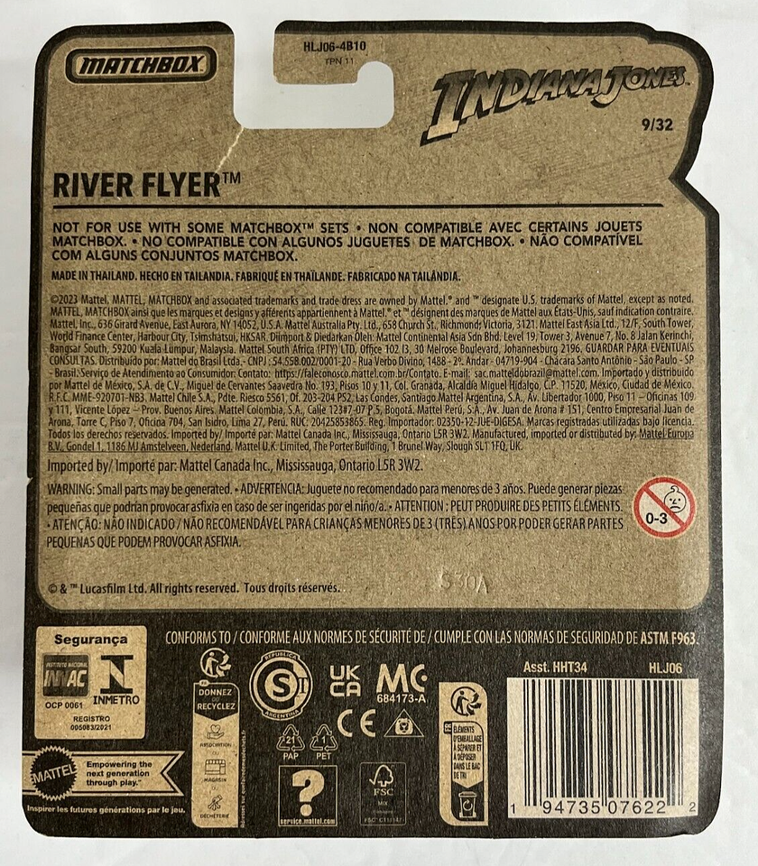 2023 Matchbox Sky Busters Indiana Jones River Flyer 70th Anniversary ...