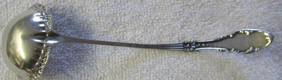 Tyrolean Frank Whiting Sterling Silver sauce cream ladle Amston | eBay
