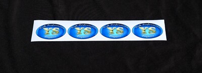 YS Engines Custom Graphics Decals RC Plane Airplane - FOUR DECALS ...