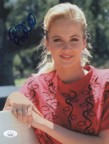CATHY PODEWELL Hand Signed DALLAS 8x10 Autograph CALLY EWING Photo JSA ...
