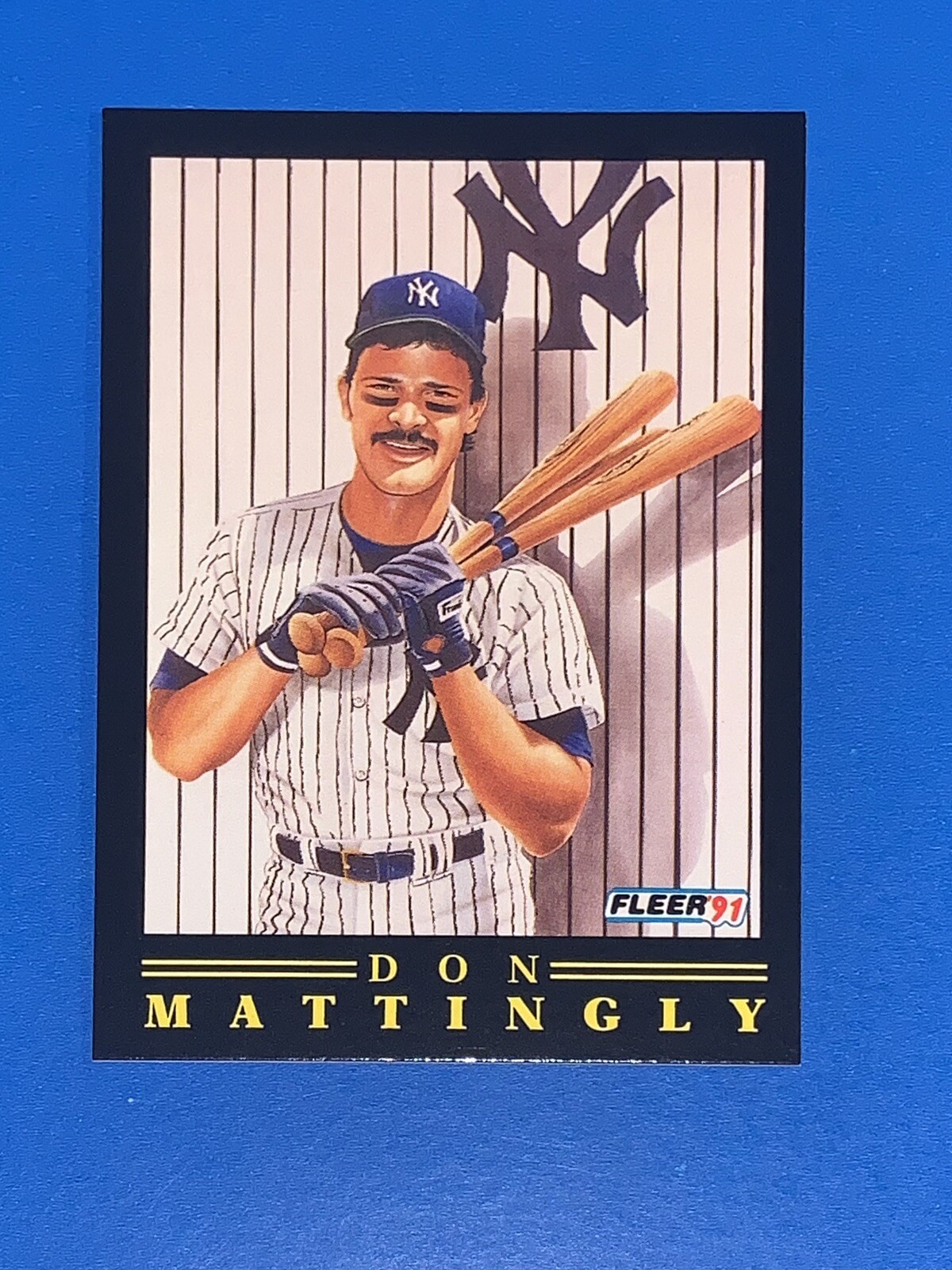 1991 Fleer Don Mattingly Pro-Visions Insert Card #11 New York Yankees ...