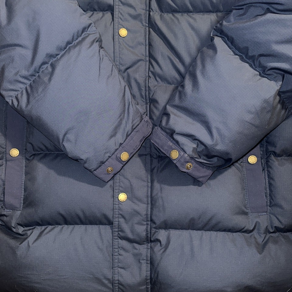 LL Bean Men’s Goose Down Navy Blue Puffer Coat XXL Tall | eBay
