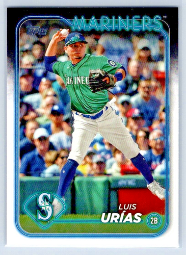 2024 Topps Series 2 Baseball - Luis Urias - Seattle Mariners - Base ...