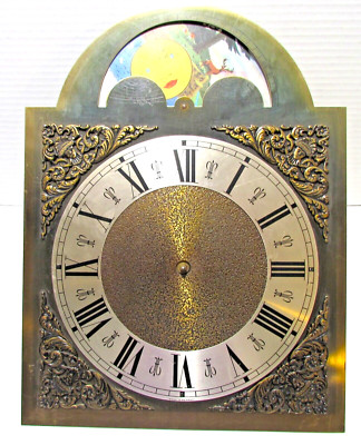 EMPEROR GRANDFATHER CLOCK MOON FACE DIAL | eBay