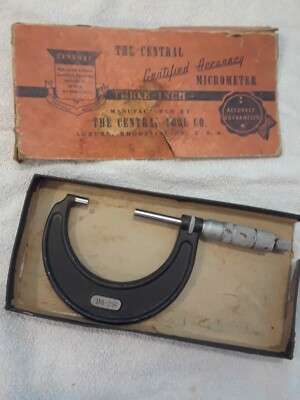 Micrometers - Central Tool Company Micrometer