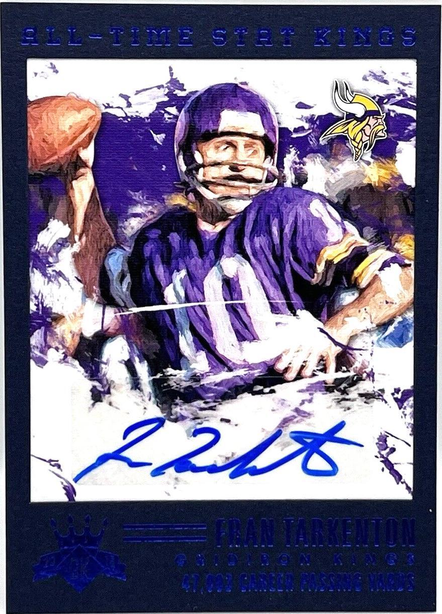 2015 Panini Gridiron Kings - All Time Stat Kings Signatures Fran ...