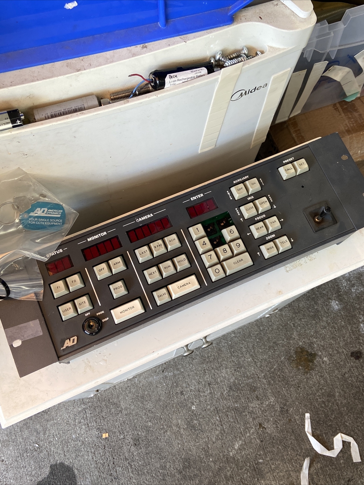 AMERICAN DYNAMICS MODEL AD2078R MATRIX CCTV SECURITY SYSTEM PANEL ...