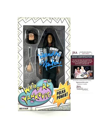 Weird Al Yankovich Signed Autographed Polka Power Action Figure JSA ...