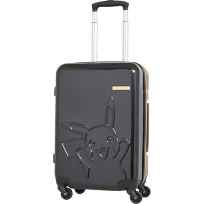 Pokemon Pikachu Suitcase Travel Luggage Carry on Bag TSA Lock 22" Black ...