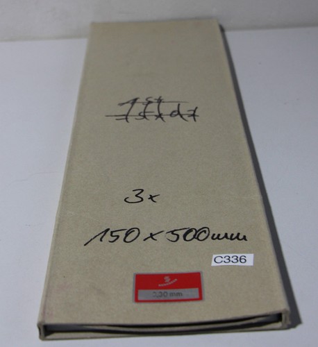 Hasberg Unterlagsfolien-Set 3-teilig 150x500 0,30mm (C336-R41) | eBay