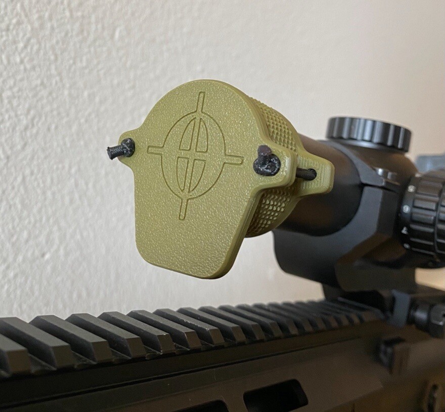 CUSTOM ARD (Anti Reflective Device) Killflash Elastic Flip Cover LPVO ...