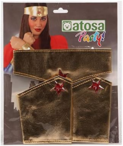 Atosa 61687 Super Heroin Kit: 2 Bracelets and Tiara 8422259616870 | eBay