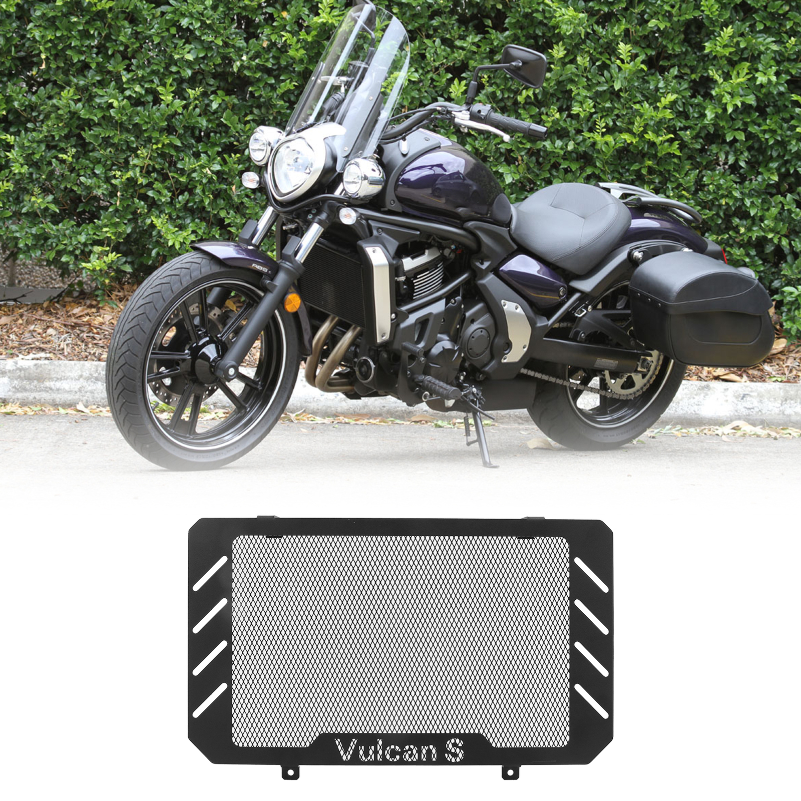Motorcycle Radiator Grille Guard Cover Protector For Kawasaki Vuican S ...
