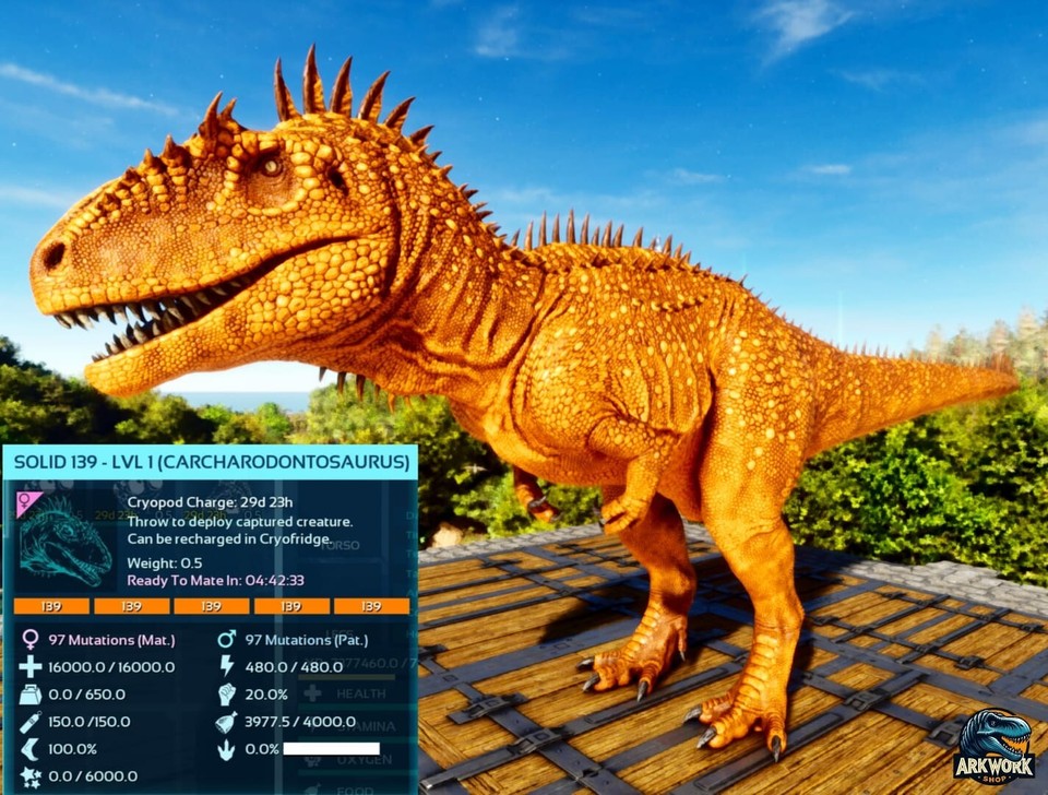 🦖ARK Survival Ascended PVE Carcha New Colors PS5/XBOX/PC | eBay