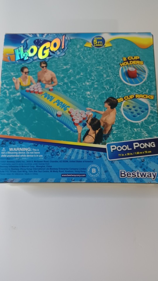 POOL PONG water board - H2O Go From Bestway 5ft Long. NEW | eBay