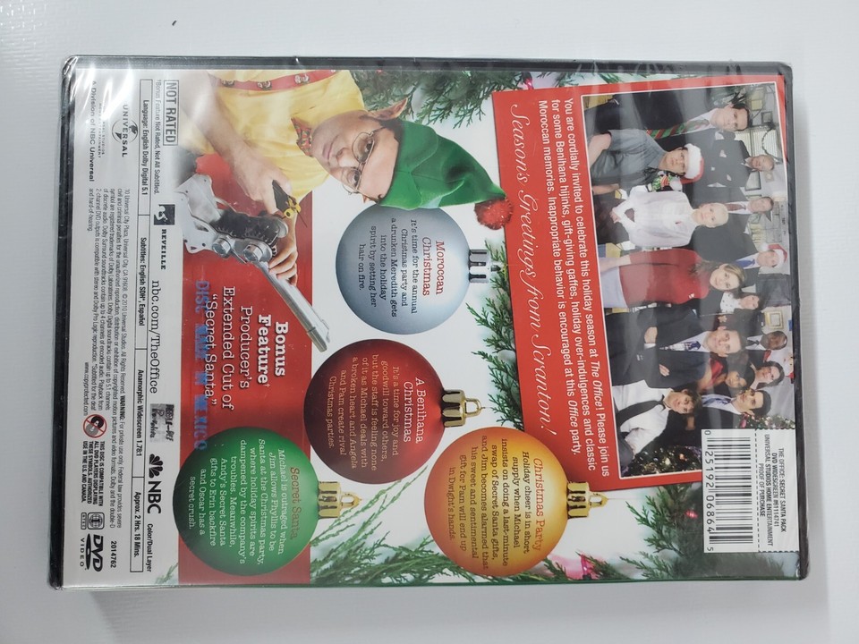 The Office: Secret Santa Pack (DVD) brand new sealed 25192068645 | eBay