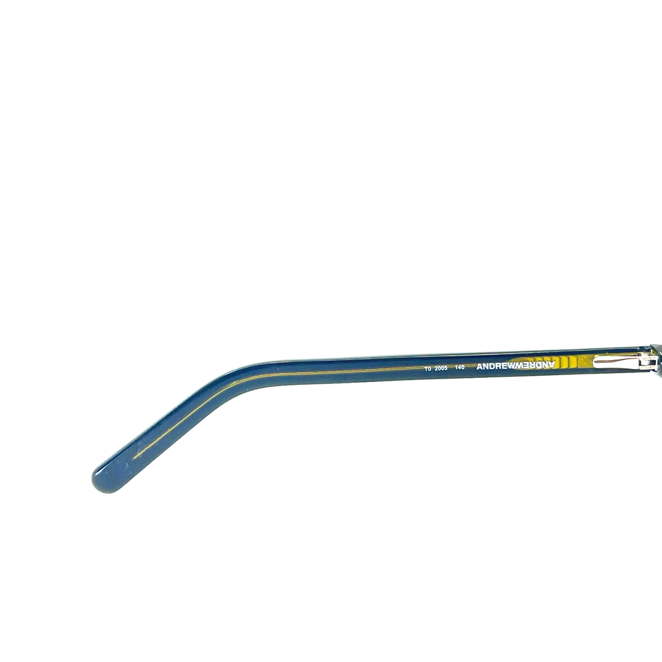 Andrew Andrew T0 2005 5945 Eyeglasses Blue Full Rim Frames 50-17-140 | eBay
