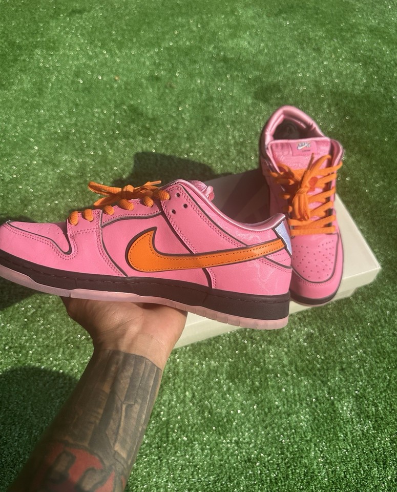 Power Puff Girls Dunks Pink Size SB | eBay