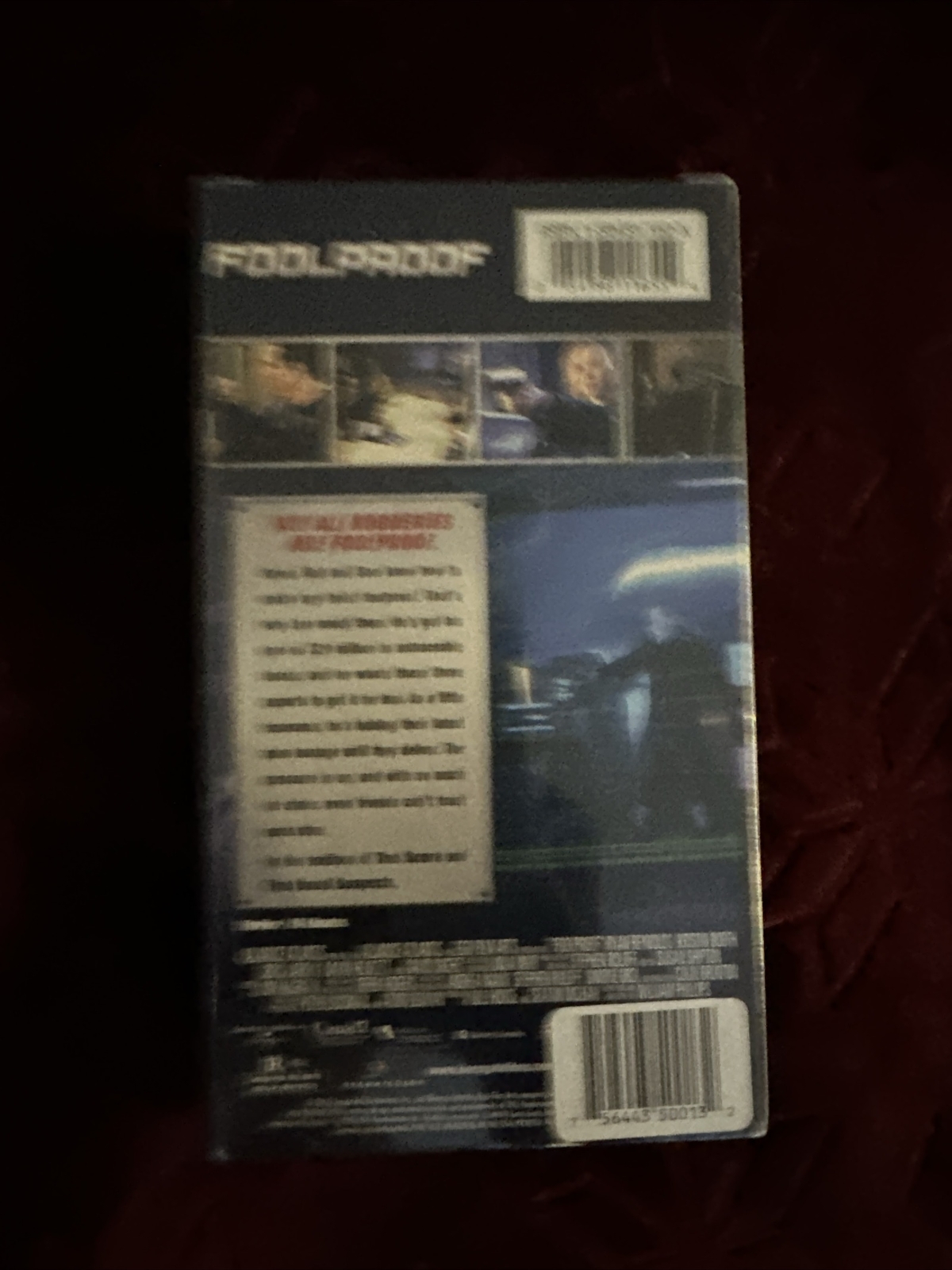 Foolproof (VHS, 2003) for sale online | eBay