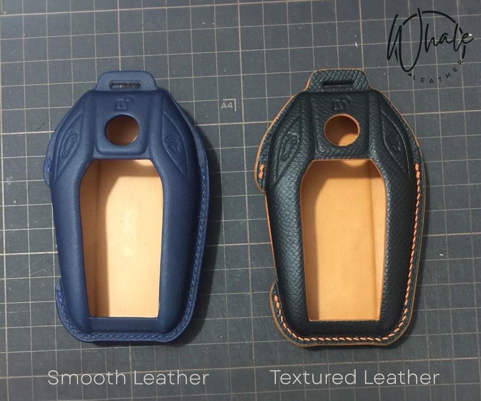 Volvo EX30 Leather Remote Keyless Key Case Cover, Custom EX30 Volvo Key ...