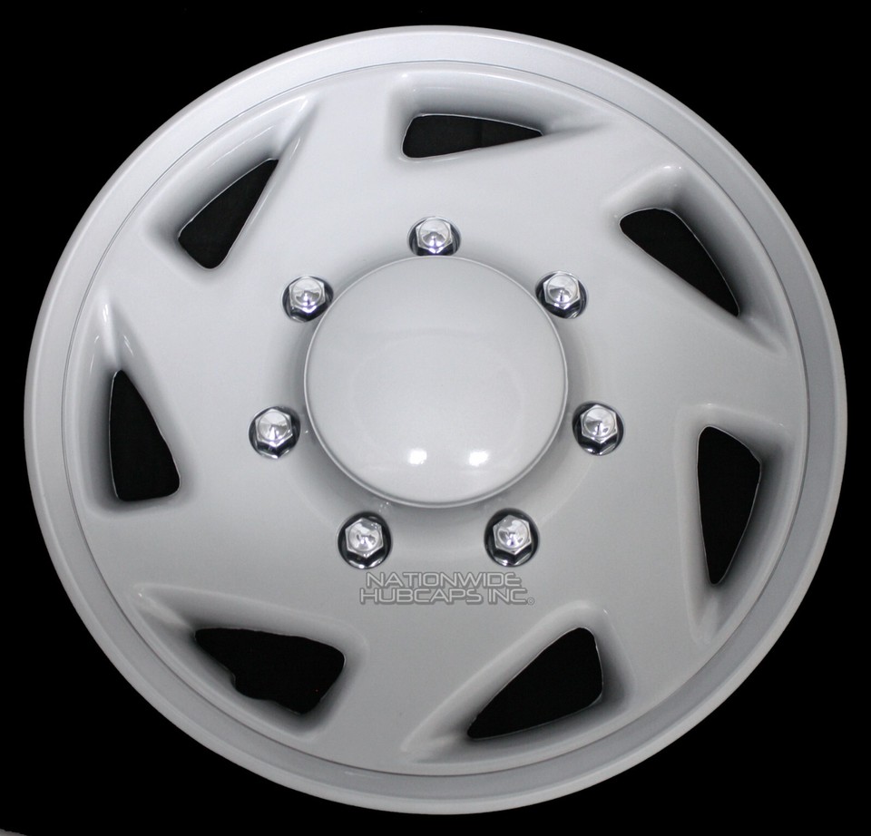 4 New Ford E350 E450 Econoline Van 16" Full Wheel Covers Hub Caps Rim ...