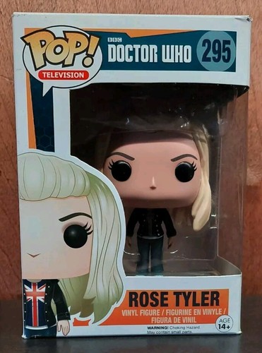 Funko Pop! Doctor Who ROSE TYLER Vinyl Figure Vaulted 295 Billie Piper ...